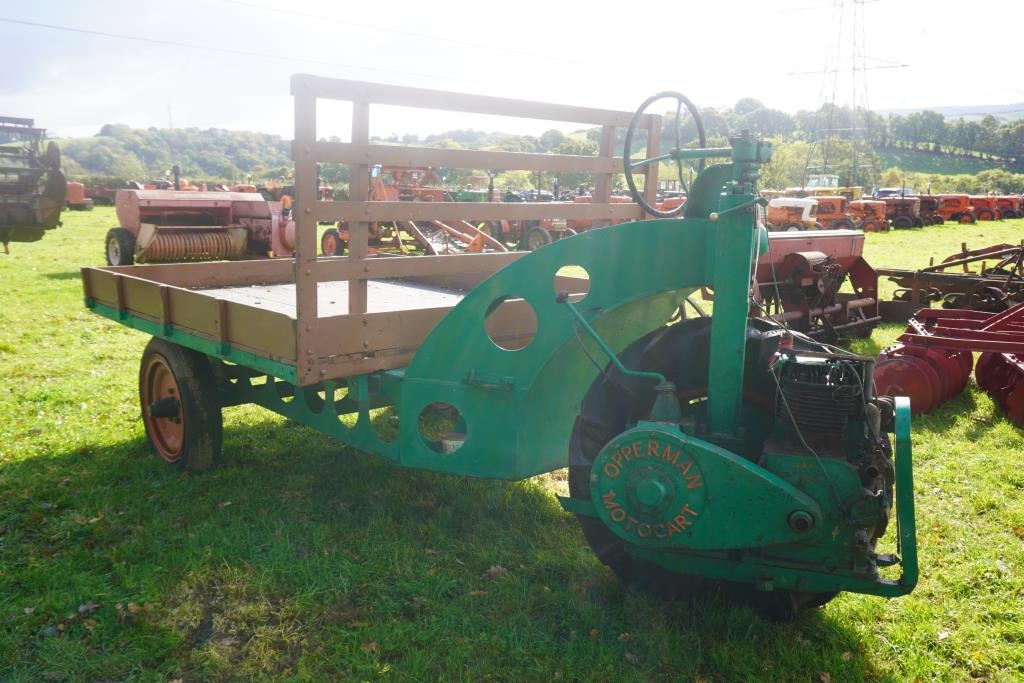Opperman 3 wheel motocart, early restoration Reg NRL 744
