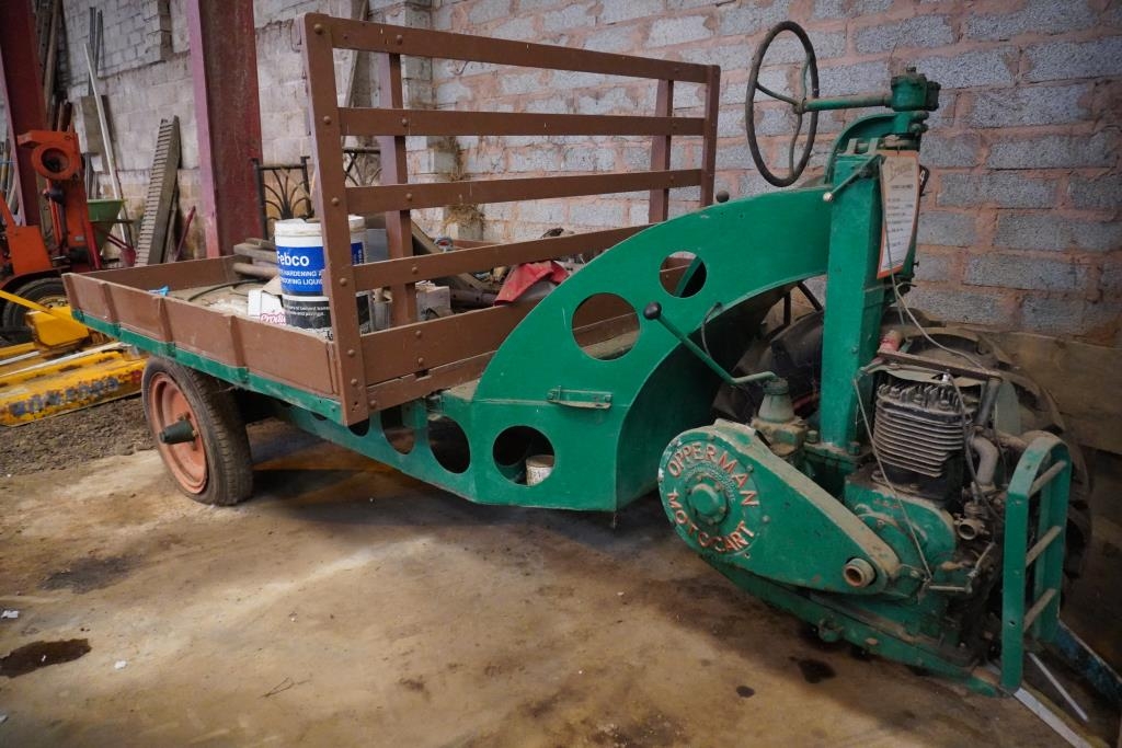 Opperman 3 wheel motocart, early restoration Reg NRL 744