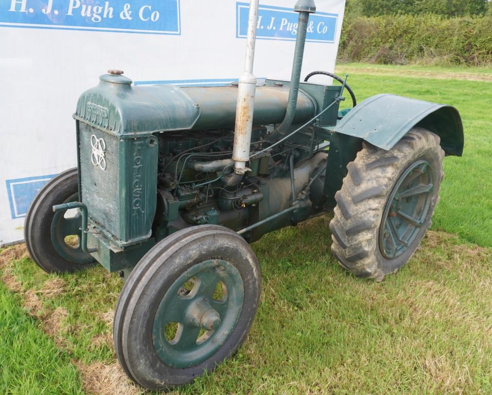 Fordson Standard N tractor. Perkins 4 cylinder diesel conversion, with ...