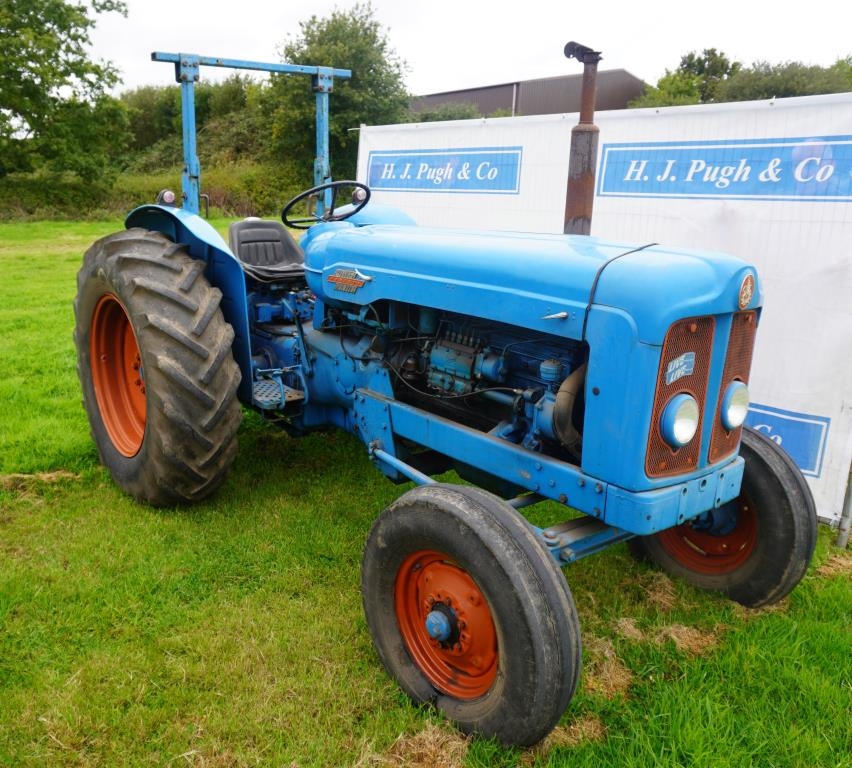 Fordson Power Major tractor, Ford 6 cylinder engine, Live Drive, new ...