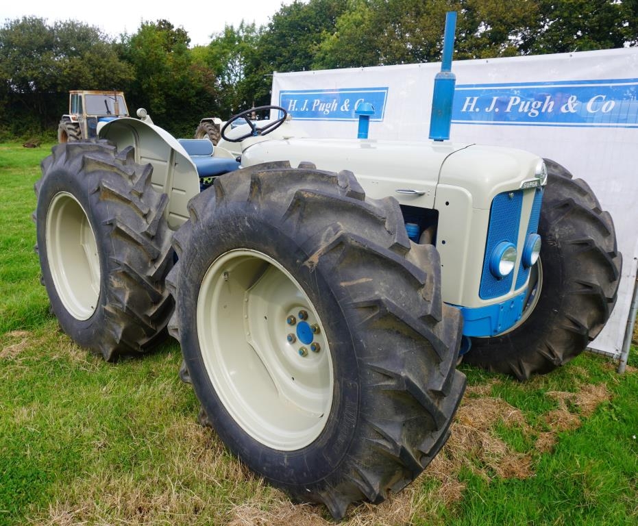 Fordson Super Major County Super 4 tractor, restored