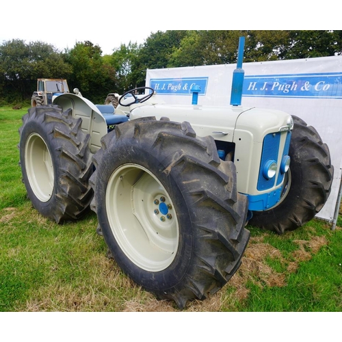 Fordson Super Major County Super 4 tractor, restored