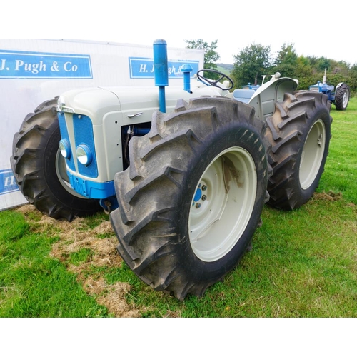 Fordson Super Major County Super 4 tractor, restored