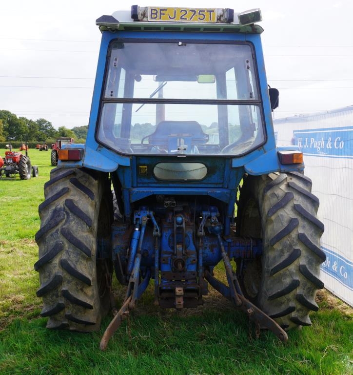 Ford 7600 Four County tractor. Dual Power, Bubble cab, original ...