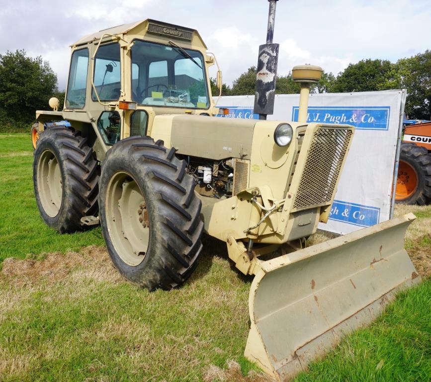 County 1184 military tractor, Agricultural specification, manual ...