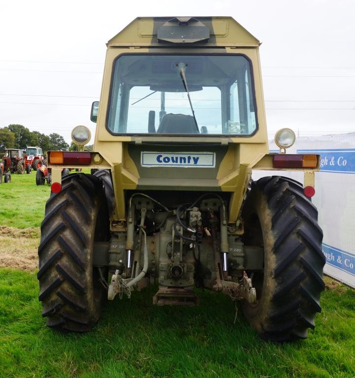County 1184 military tractor, Agricultural specification, manual ...