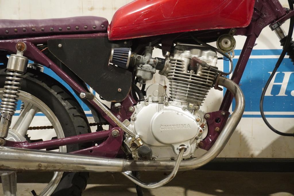 Chituma CTM 125-C motorcycle. 2006, 125cc chop/bobber/cafe racer. Good ...