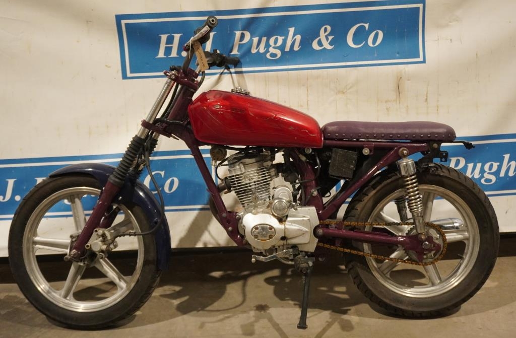 Chituma CTM 125-C motorcycle. 2006, 125cc chop/bobber/cafe racer. Good ...
