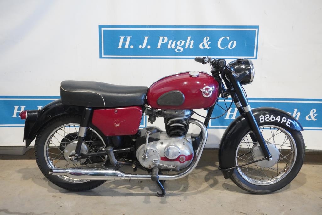 Matchless AJS 250 G2 lightweight motorcycle. 1960. Stored for 10 years ...