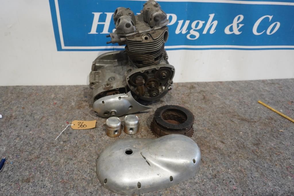 Triumph T90/3TA 350cc engine