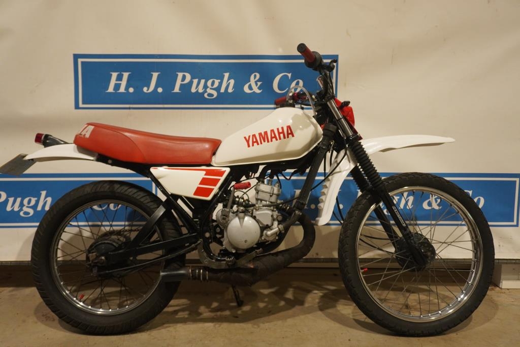 Yamaha DT50 motorcycle. 1983. 49cc. Good compression. Reg. A580 ERT. V5 ...