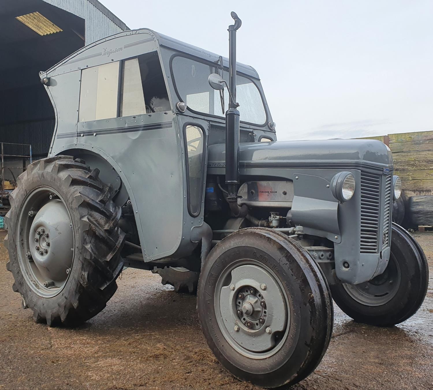 Ferguson TED20 tractor. Petrol TVO, older restoration 2014, in good ...