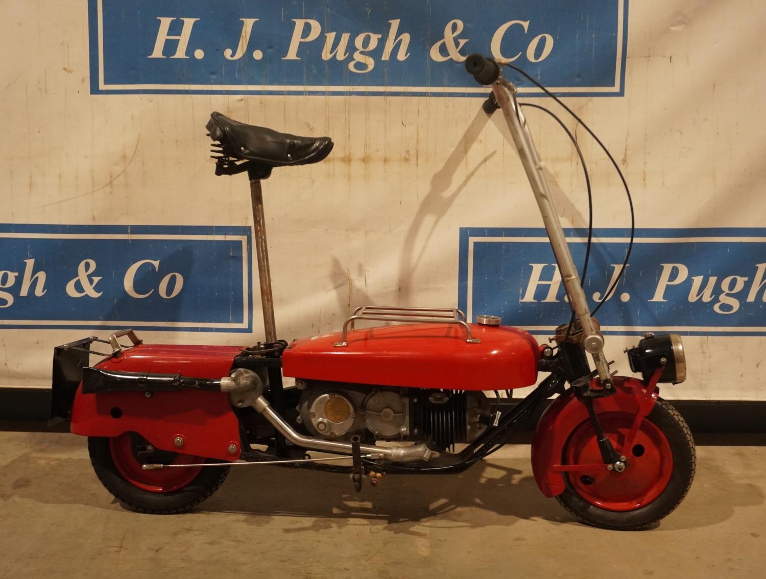 Brockhouse Corgi motorcycle. 1948. 98cc. Frame No. 8116. Recently ...