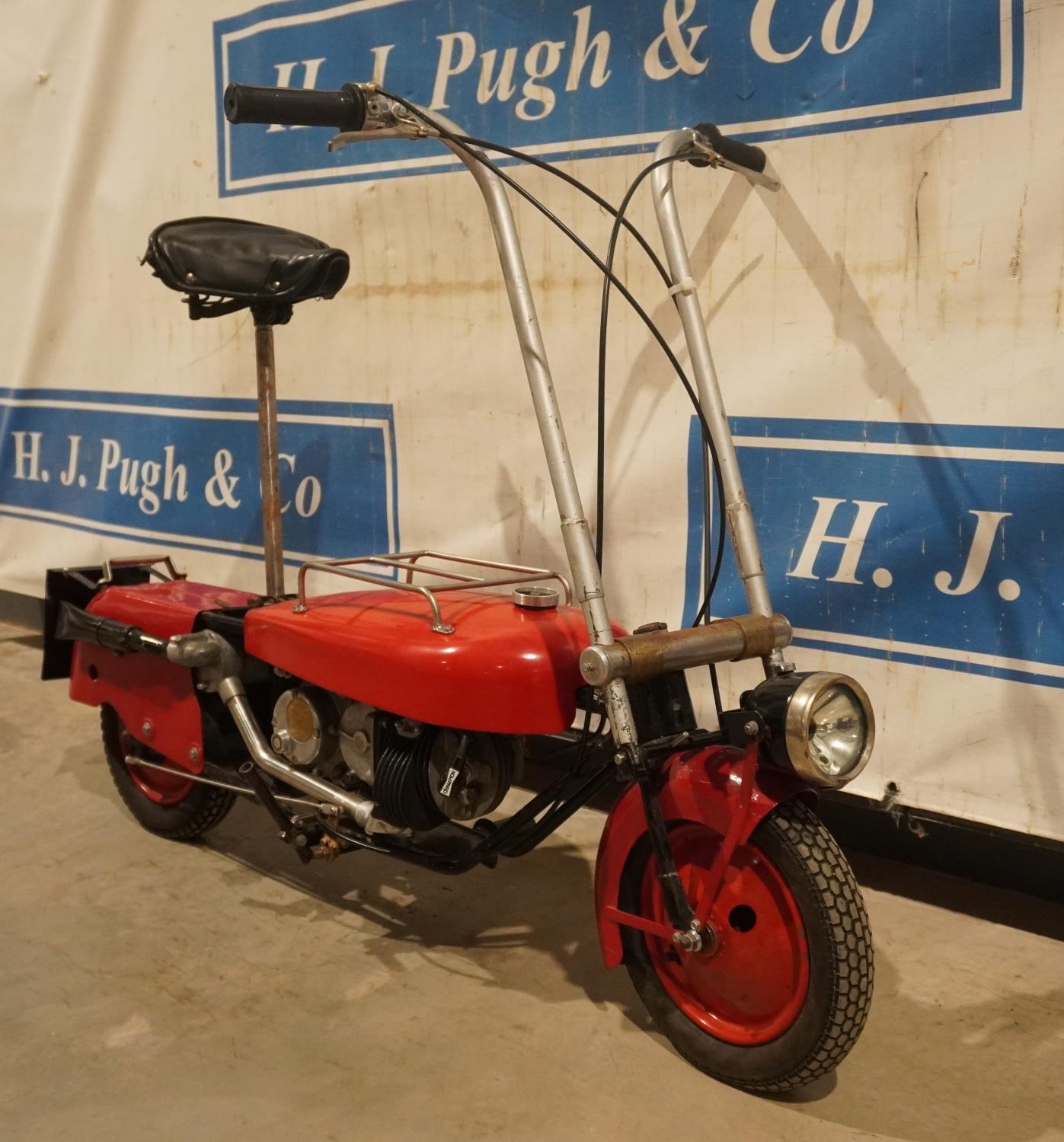 Brockhouse Corgi motorcycle. 1948. 98cc. Frame No. 8116. Recently ...