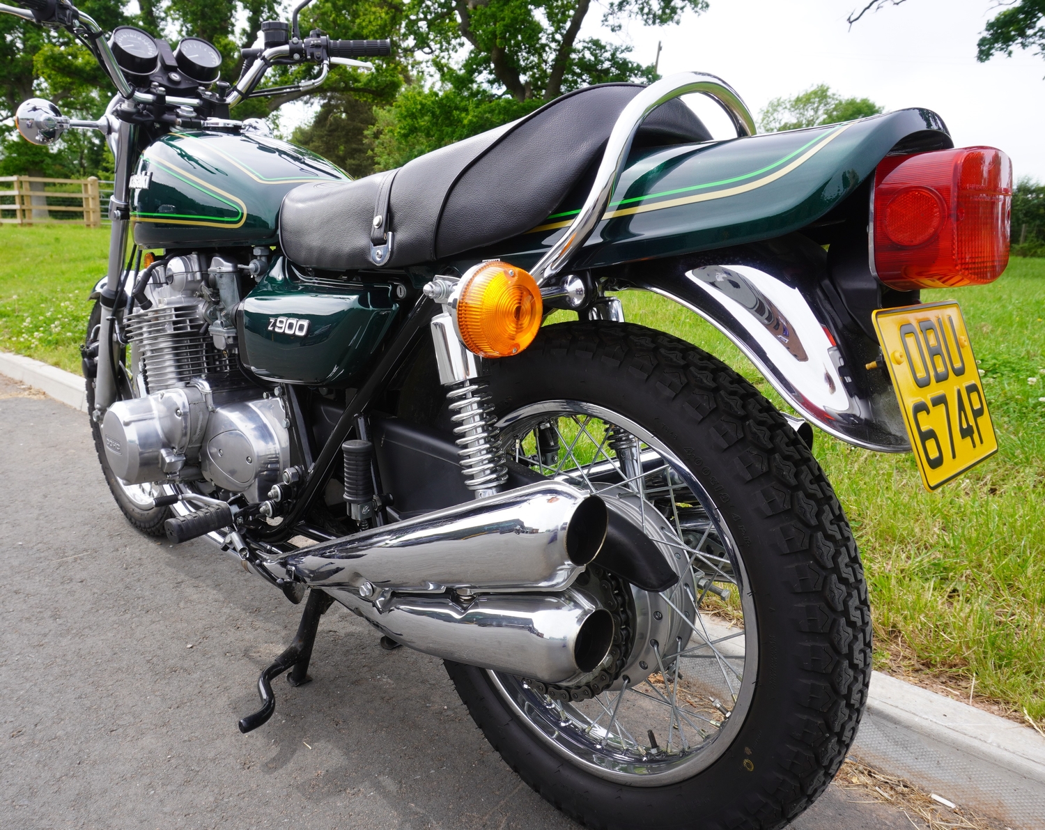 Kawasaki Z900 motorcycle, 1976. From a local private collection ...
