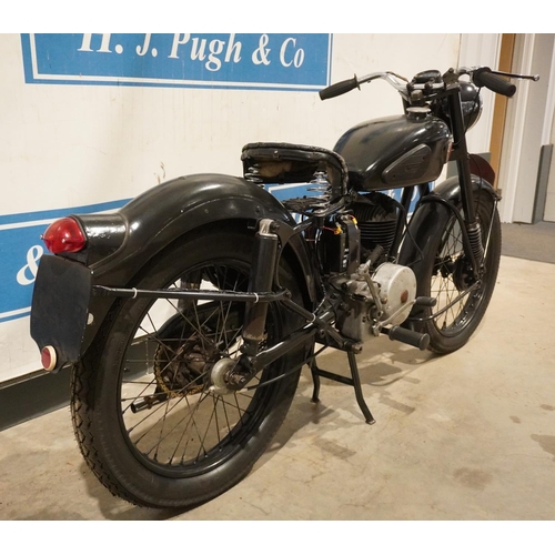 Francis Barnett Falcon 67 motorcycle. 1954, 197cc with Villiers 8E ...