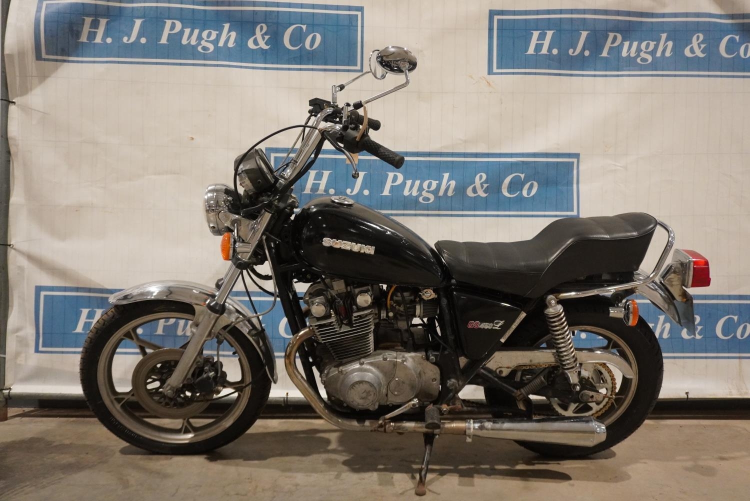 Suzuki GS450L motorcycle. 1980. 448cc. Runs and rides. MOT until 28/02 ...