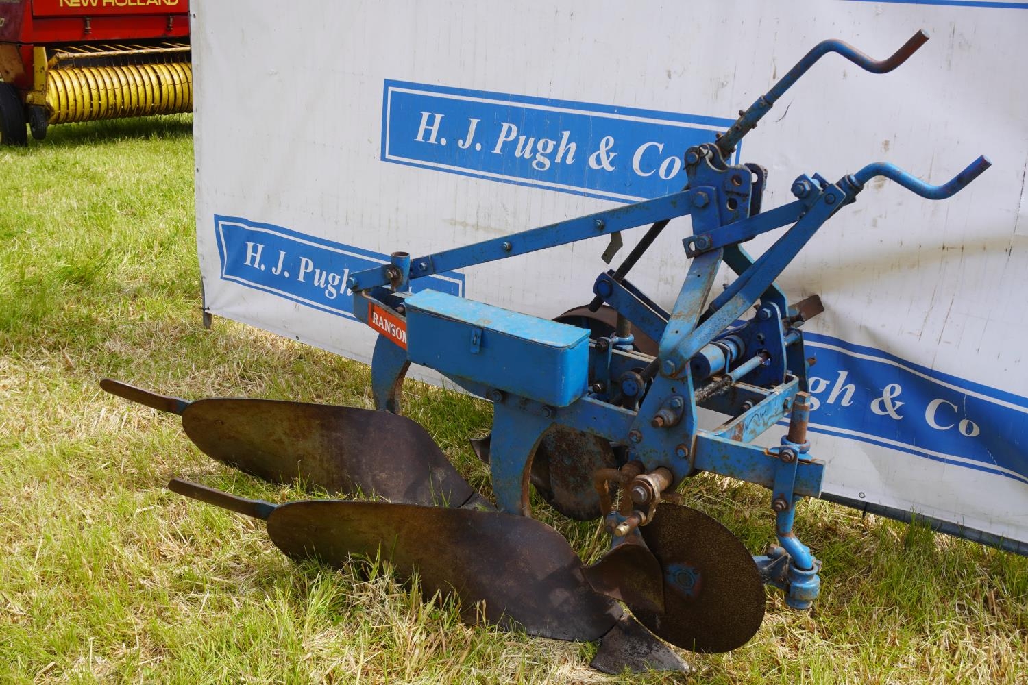 Ransome TS59 match plough, complete, DCN boards