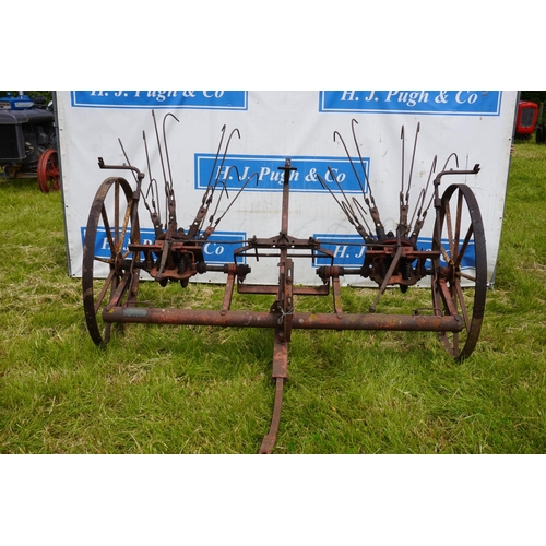 Massey Harris Dickie hay turner. Working order