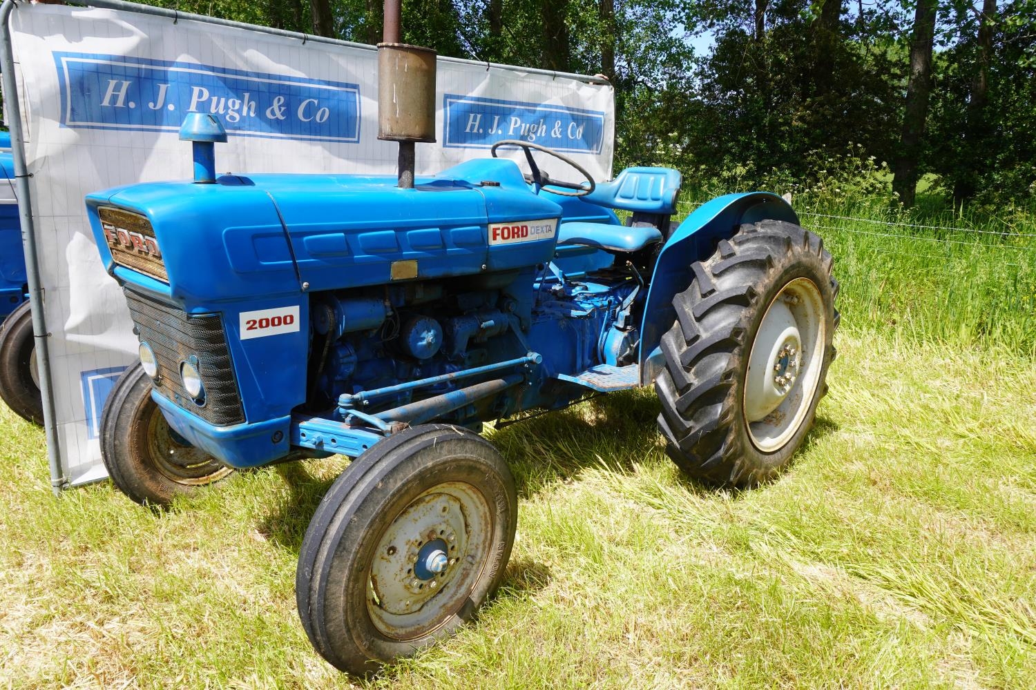 Ford 2000 Dexta tractor. 5382 hours recorded. Used for ploughing. Runs ...