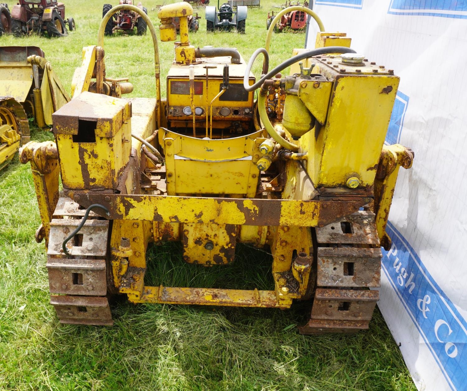 Bristol Taurus crawler tractor. SN. 11354 with dozer blade