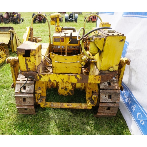 Bristol Taurus crawler tractor. SN. 11354 with dozer blade