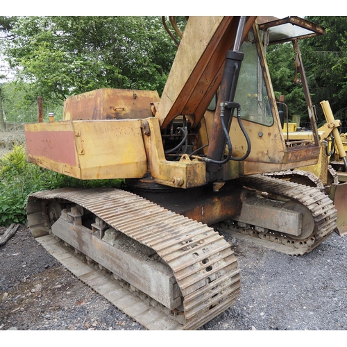 Priestman Mustang 120 360 digger MkIII. Starts and runs. No.1830