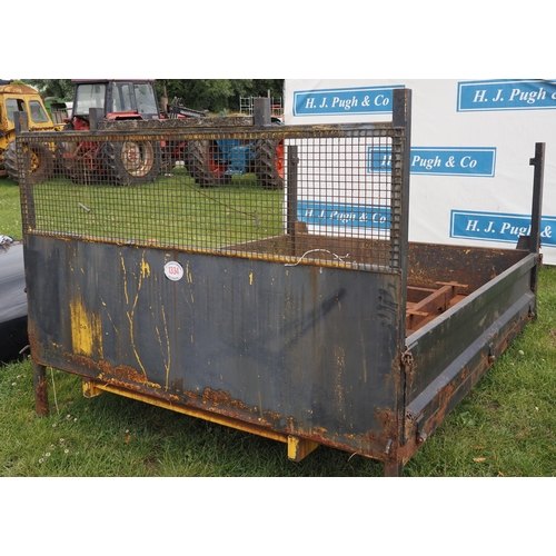 Drop side lorry bed 9ft
