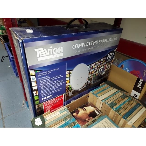 Tevion Complete HD Satellite Kit In Box