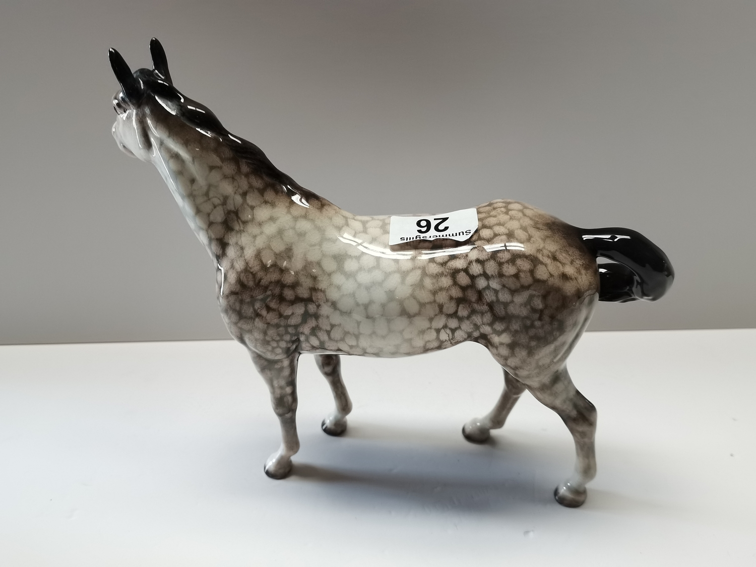 Beswick rocking horse grey horse