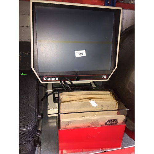A Canon 75 microfiche reader with negatives of 19th century ... | Barnebys