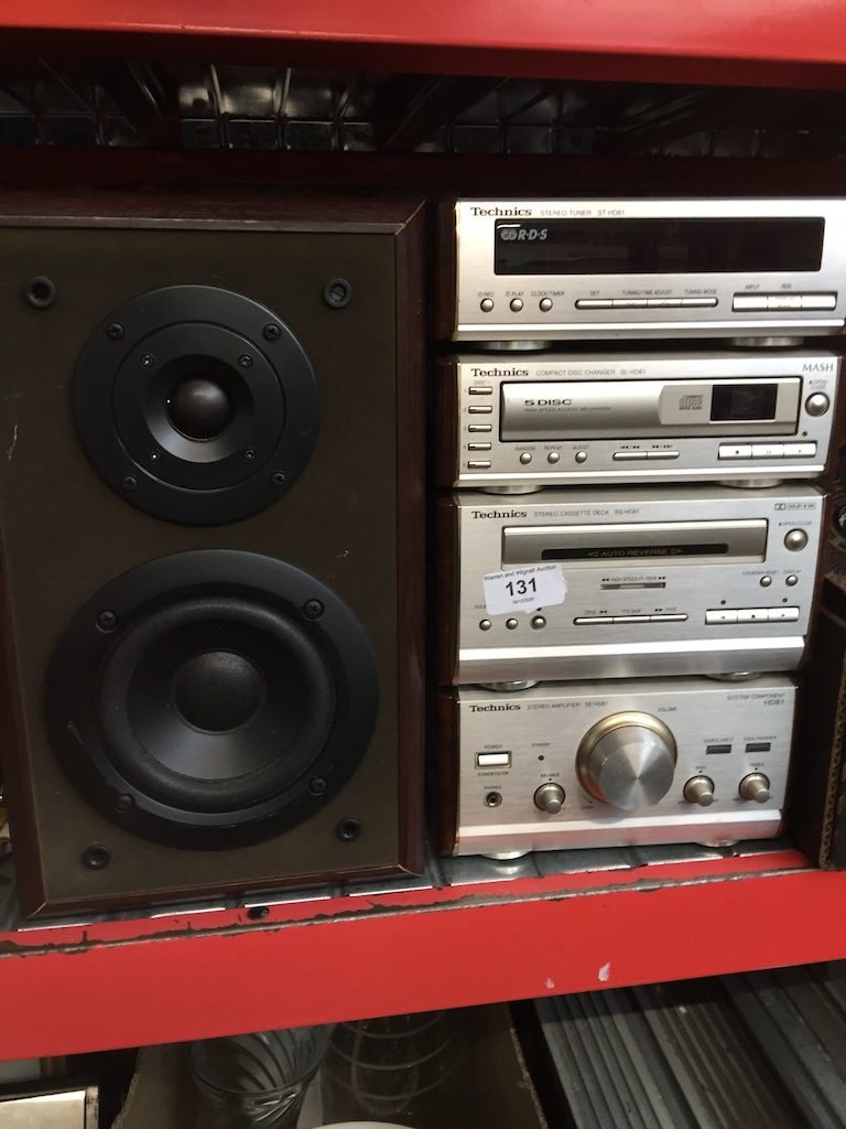 Technics stackable hifi system with pair - Auktionen & Preisarchiv