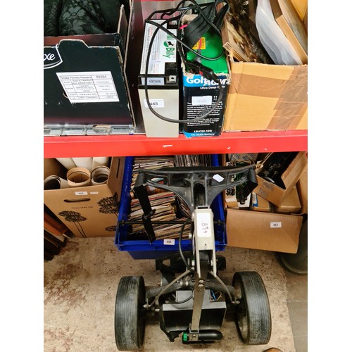 A Hill Billy electric golf trolley with Lucas and Hill Billy... | Barnebys