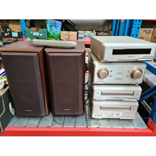 Technics midi hi-fi system with remote. | Barnebys
