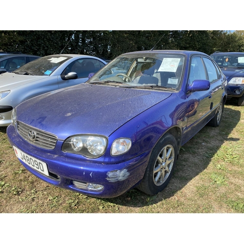 A 2001 Toyota Corolla GLS 1.6 five door hatchback (automatic) J48090 ...