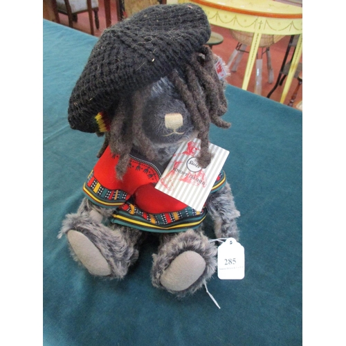 A Steiff Rastafarian teddy bear "Kingston" | Barnebys