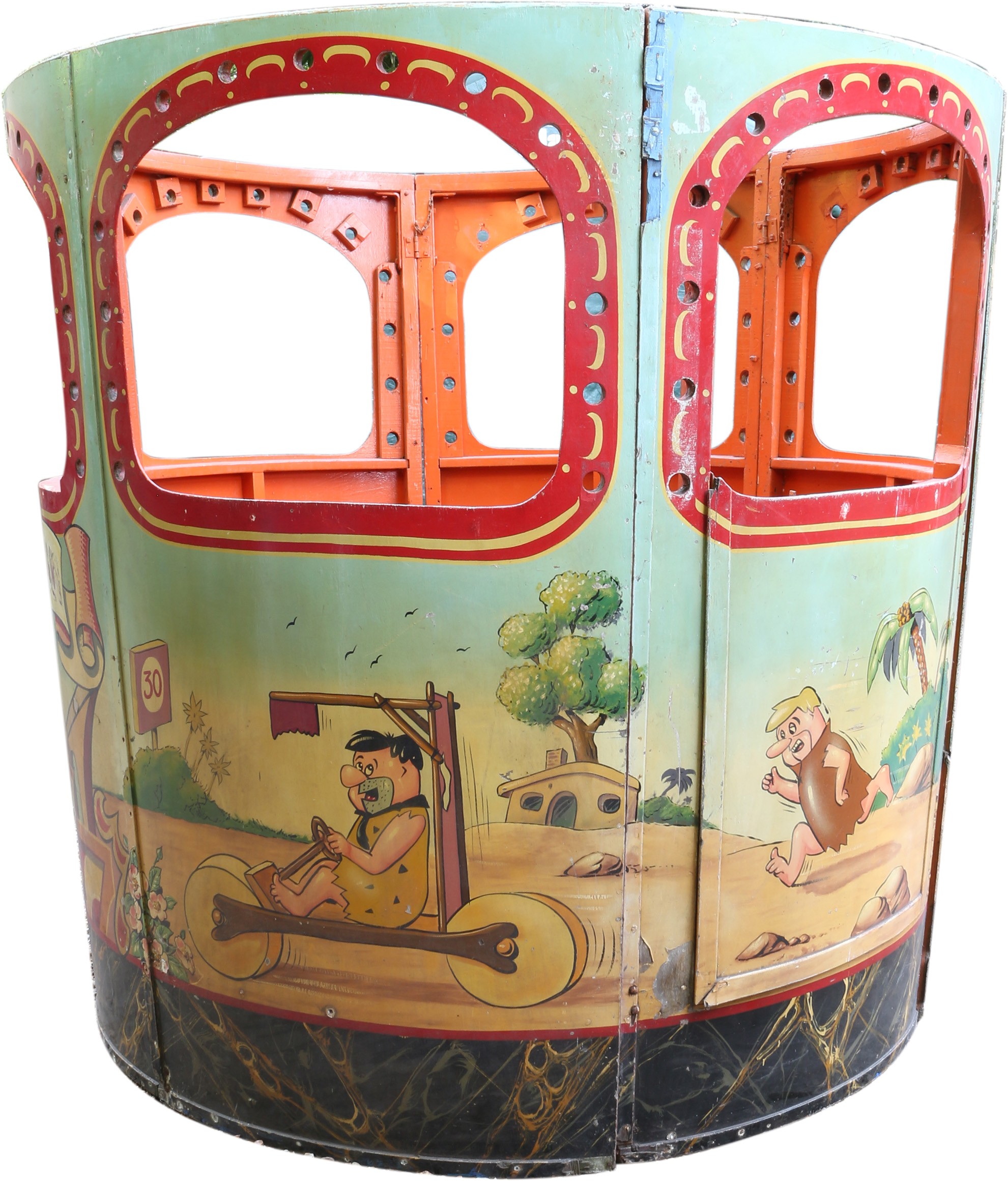 Superb Fairground Ride Centre Paybox probably from juvenile autodrome ...