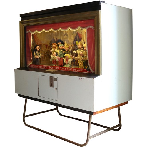 Pelham Puppets Coin-Operated Automaton Arcade Machine in working order ...