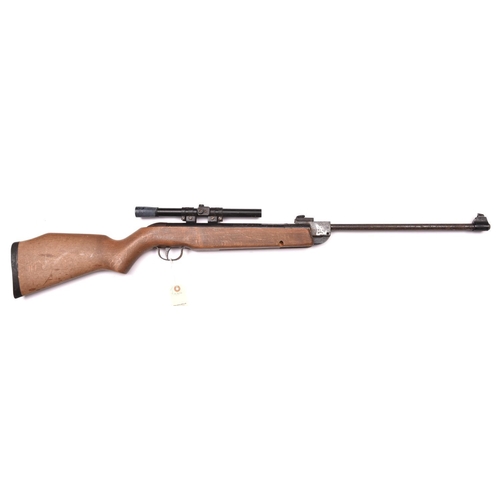 A .22” Webley Hawk Mk III break action air rifle, number 557... | Barnebys