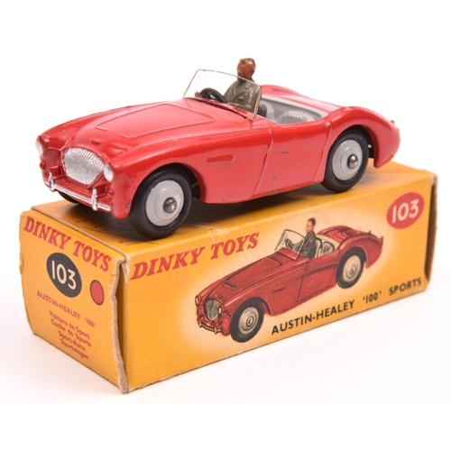 Dinky Toys Austin-Healey '100' Sports (103). A harder to fin... | Barnebys