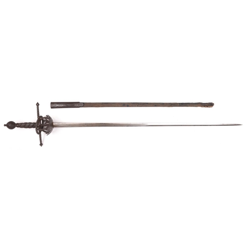 A Victorian reproduction rapier in the 17th century style, s... | Barnebys