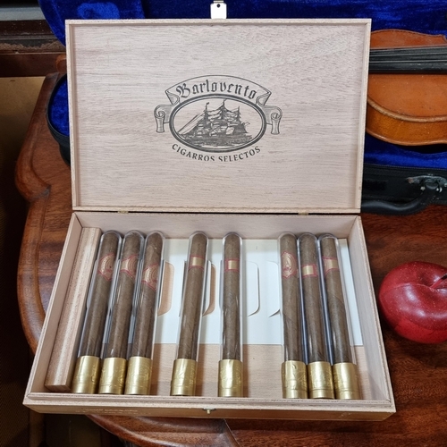 An original Barlovento Cigar box. Including eight individually wrapped ...