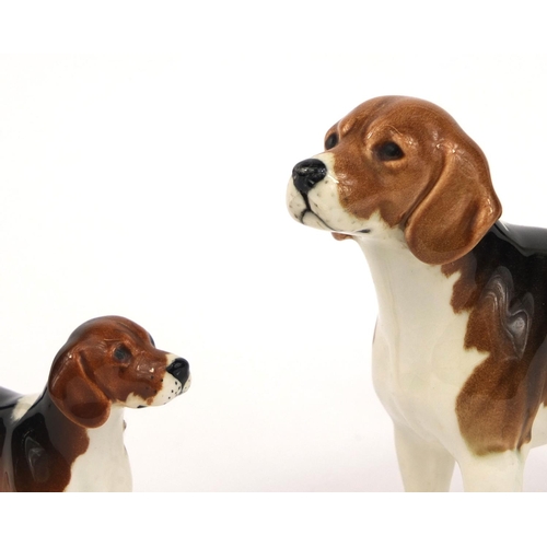 Two Beswick Wendover Billy dogs, factory - Auktionen & Preisarchiv