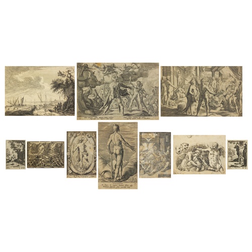 Ten Old Master engravings including and - auctions & price archive