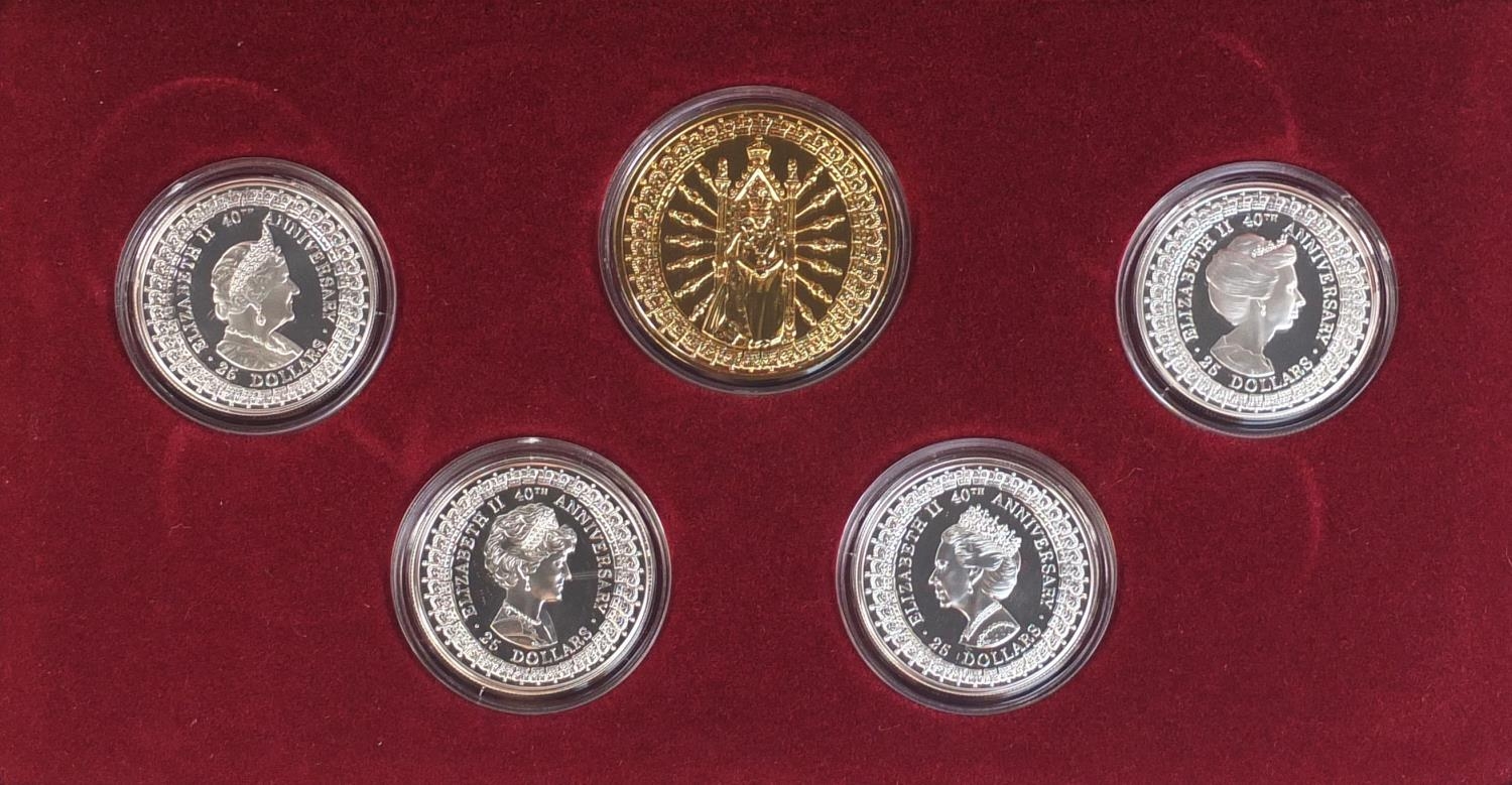 Royal Australian mint Royal Ladies coin and medallion set including ...