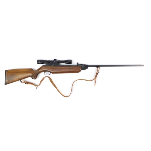 Weihrouch HW 35 air rifle with Bushmaster 4X32 scope and car... | Barnebys