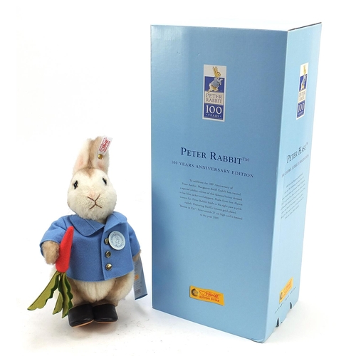 Steiff Peter Rabbit bear with box, 100 - auctions & price archive