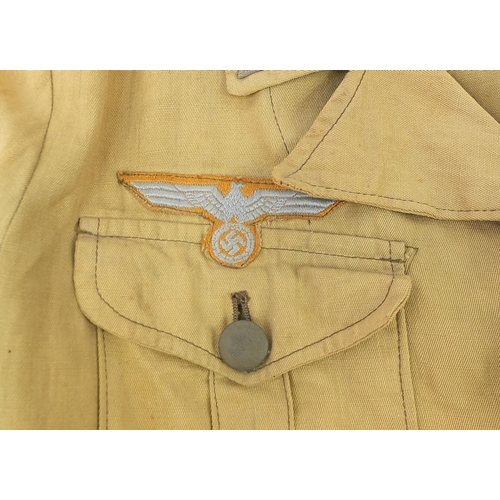 German military interest desert tunic - auctions & price archive