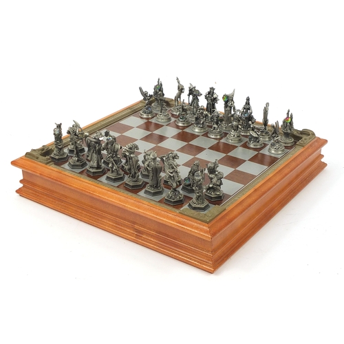 The Fantasy of the Crystal Good and Evil chess set by Danbur... | Barnebys