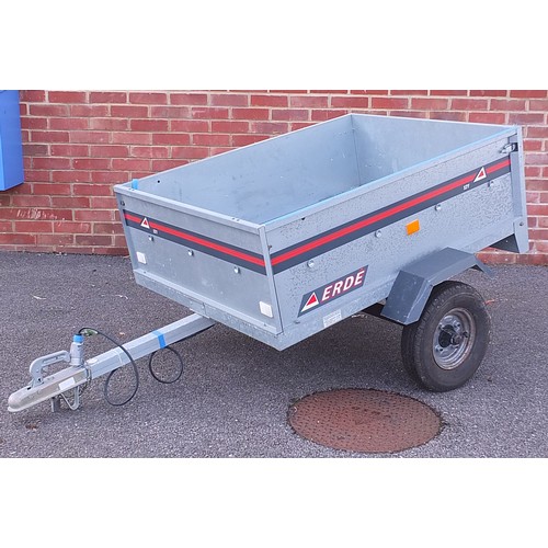 ERDE Trailers, 400kg car trailer - auctions & price archive
